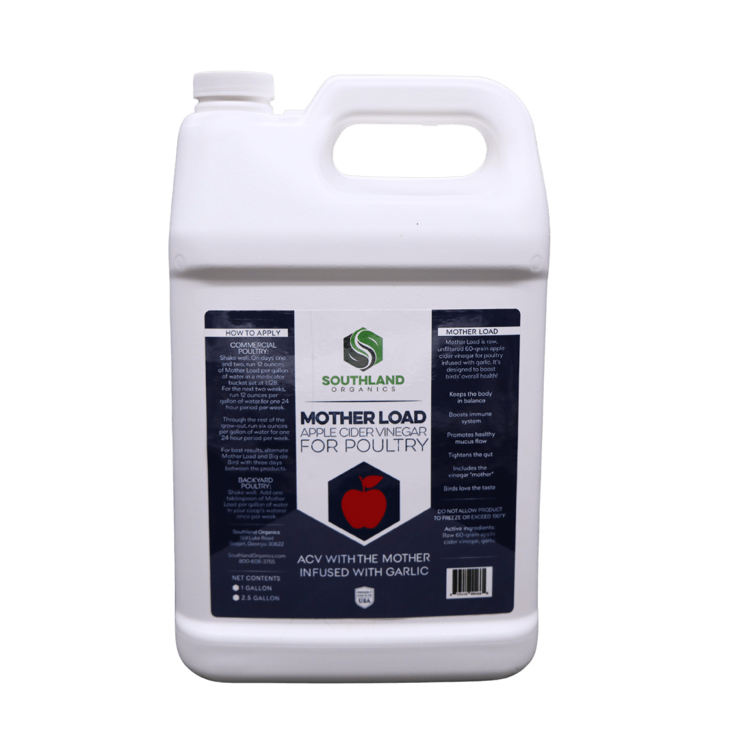 Mother Load | Apple Cider Vinegar for Chickens - 4x1 Gallon Case - My ...