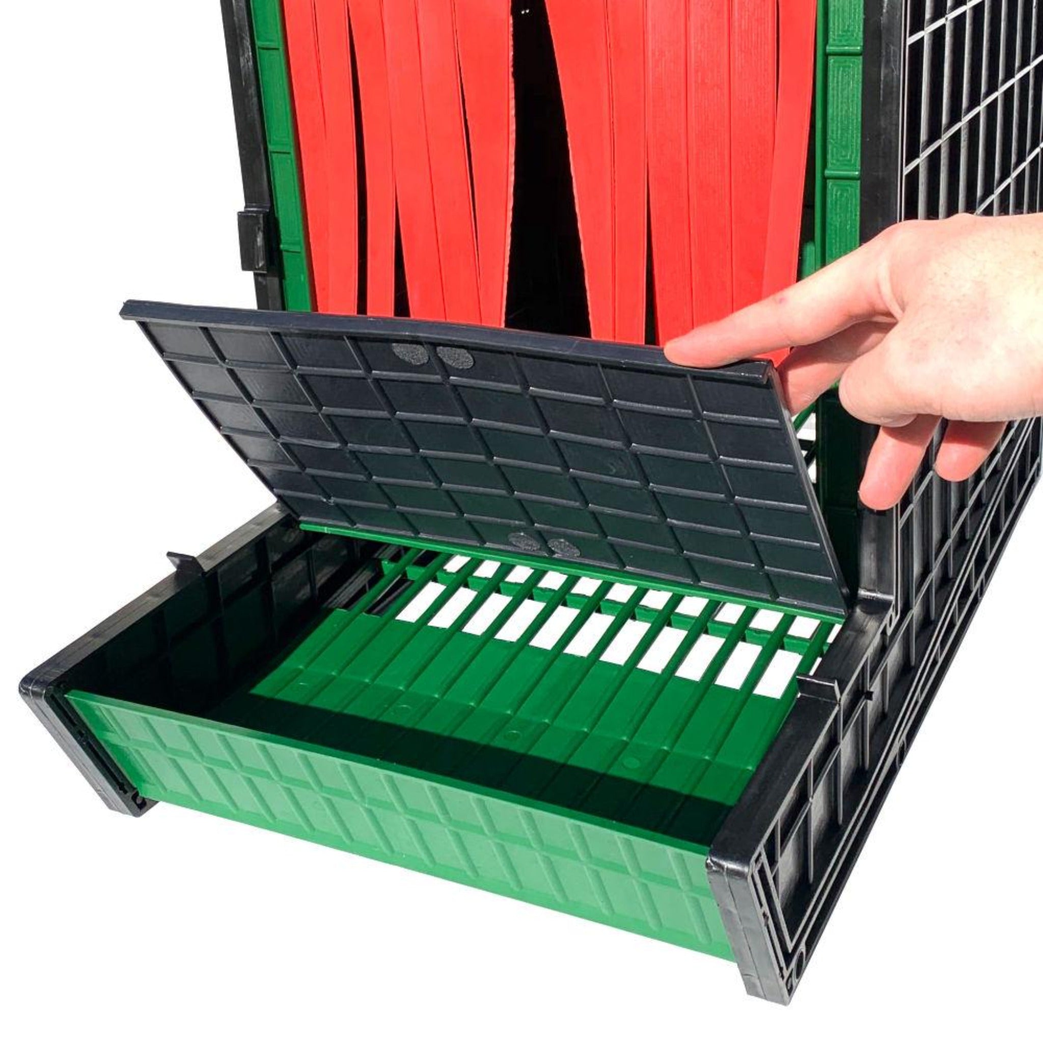 Front Collection Nesting Box - 1 Section - My Pet Chicken