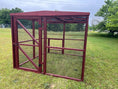 OverEZ Wooden 16 Ft. Chicken Run (8’W X 16’L X 6’3”H) - White - My Pet ...