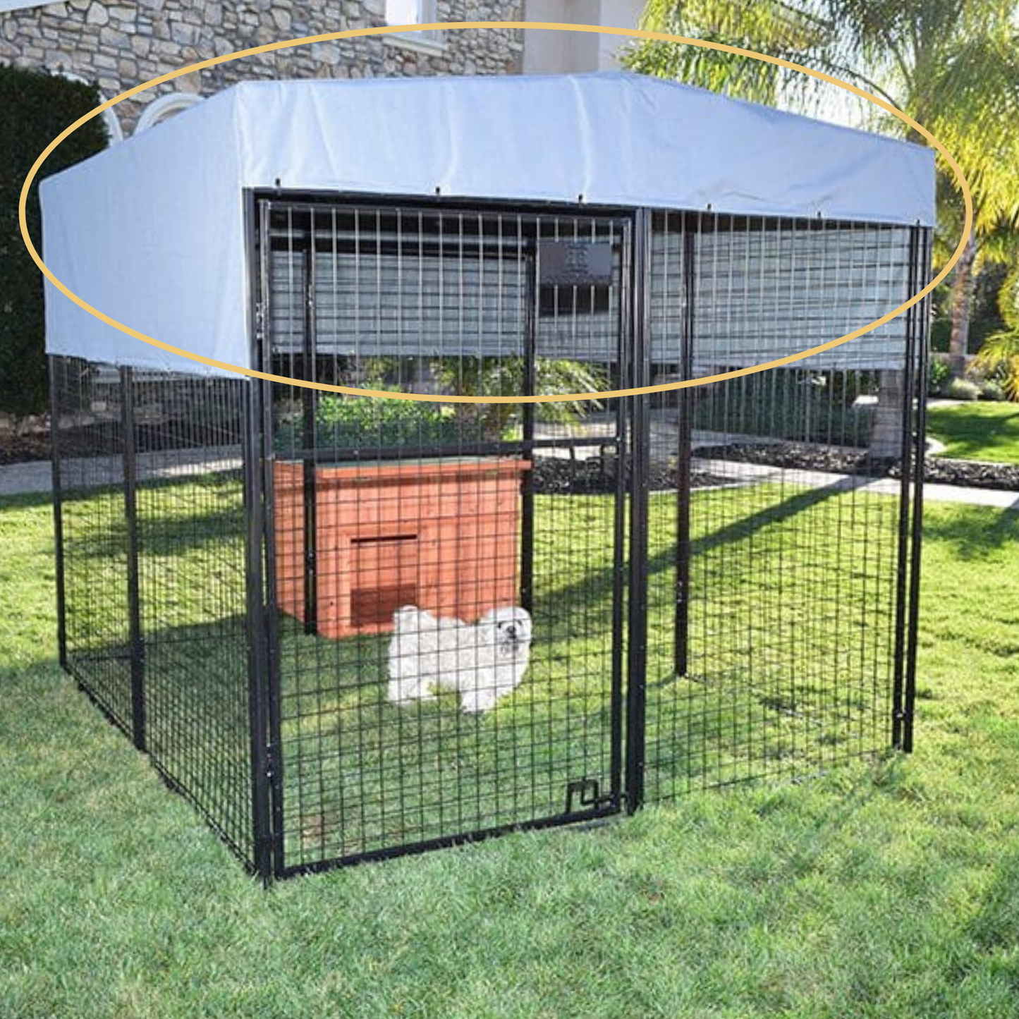 Rugged Ranch Walk-In Pen Canvas Top - My Pet Chicken