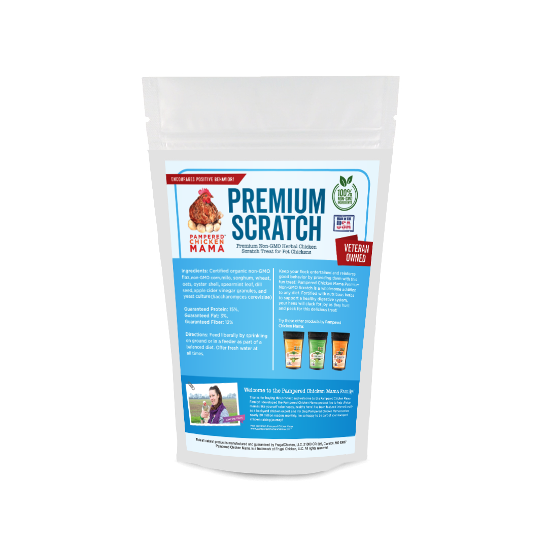 Non-GMO Premium Chicken Scratch With Herbs To Encourage Positive Behav ...