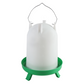 Farmight 1 gl Hanging Waterer with Legs, Plastic, Green - My Pet Chicken