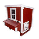 OverEZ Medium Chicken Coop - Up to 10 Chickens - Farmhouse - My Pet Chicken
