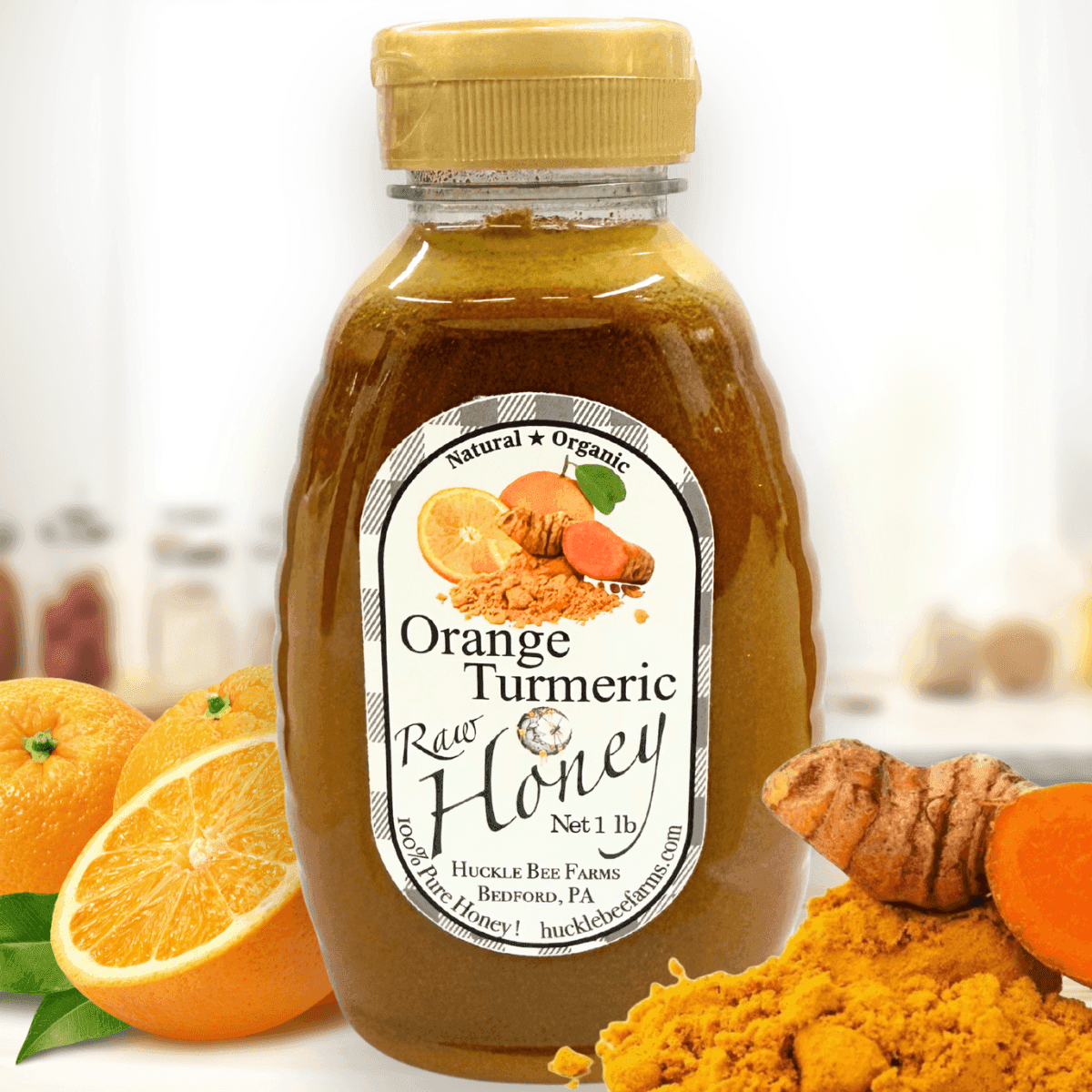 Orange Turmeric Honey - Immune Boosting Antioxidant Blend - My Pet Chicken
