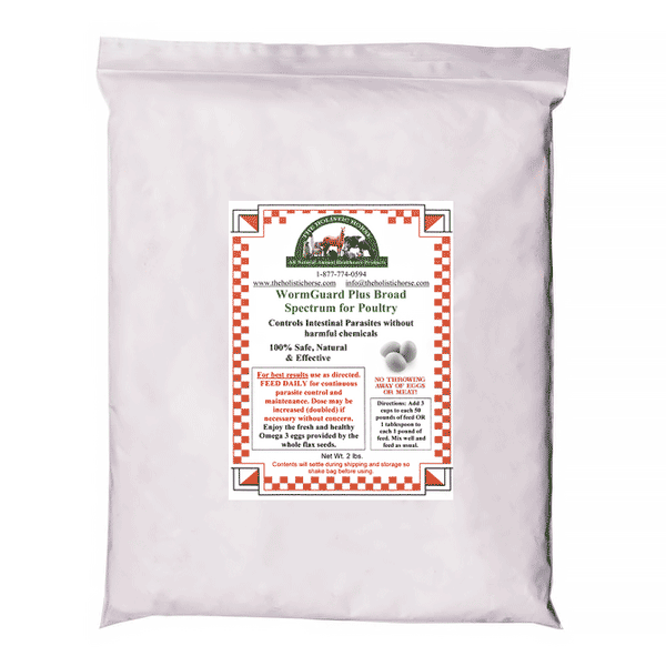 WormGuard Dewormer + Poultry Probiotics, 2lb - My Pet Chicken